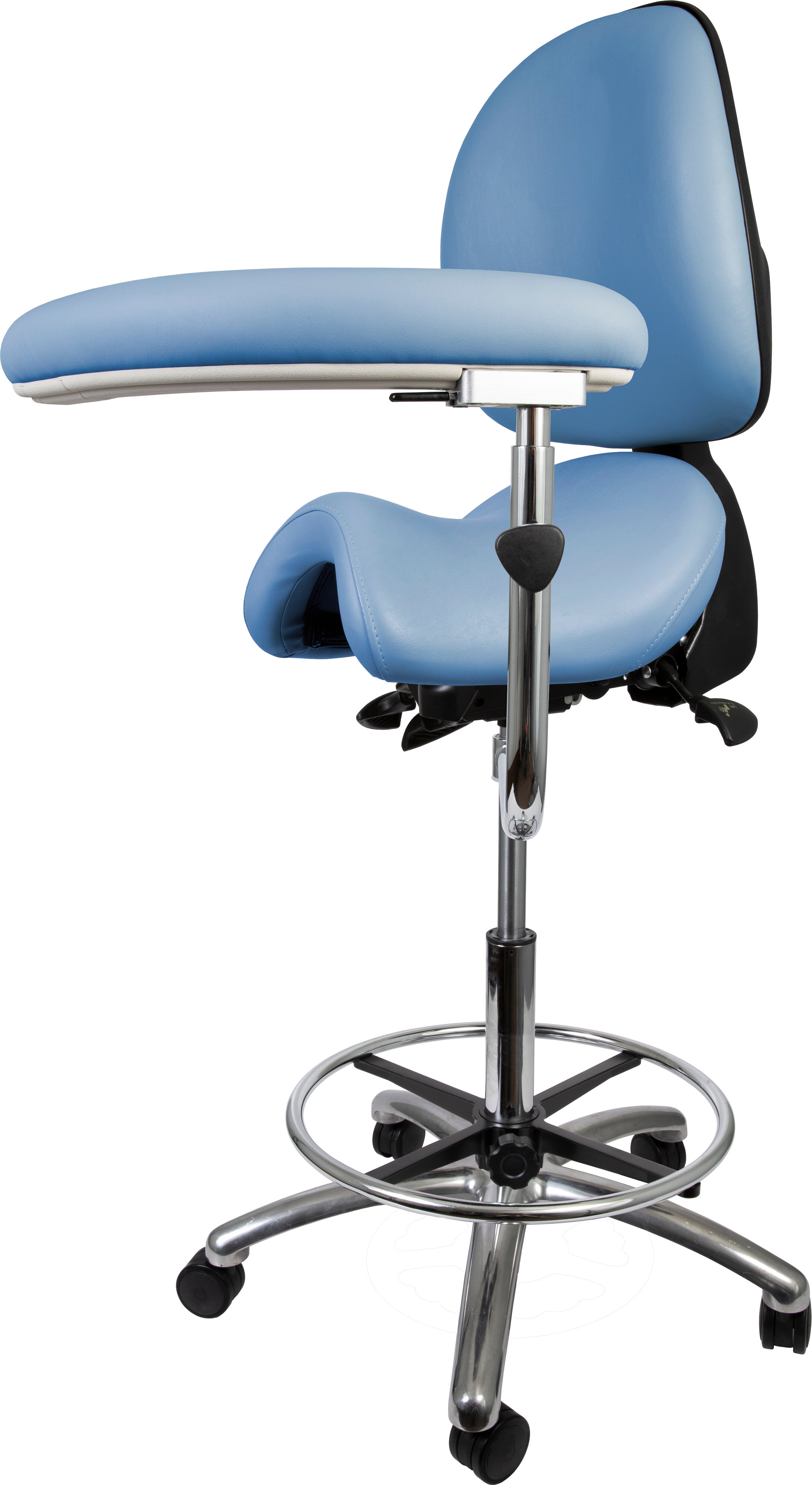 The Bambach Classic Plus - Ergonomic Saddle Stool with Backrest – Ergo ...